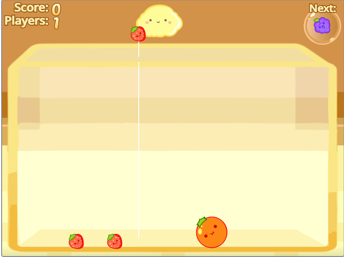Watermelon Game - Cloud Multiplayer Edition | Merge Brainrot
